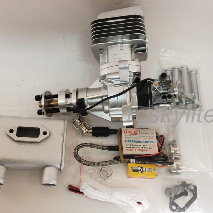 DLE55RA 55cc Rear Exhaust Gas Engine - rcskylite