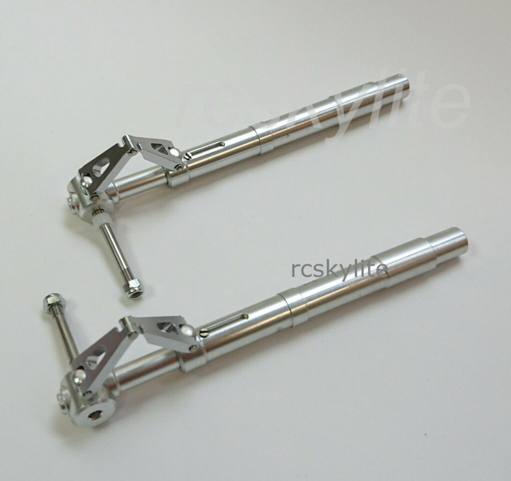 1/2" 170mm Long Offset Aluminum Oleo Struts - rcskylite